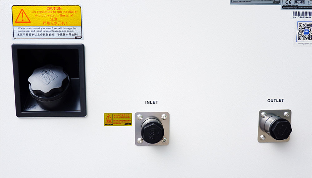 Air cooled water chillers CW-6300 cooling capacity 8500W Support Modbus ...