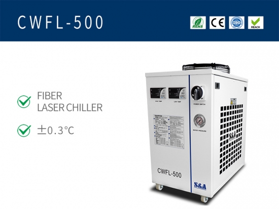 Dual temperature water chillers CWFL-500 for 500W fiber laser suppliers ...