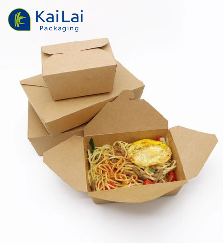 KaiLai Packaging - Custom logo printing food take away food grade brown ...