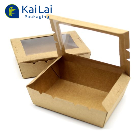 KaiLai Packaging - Take out food container wholesale kraft paper salad ...