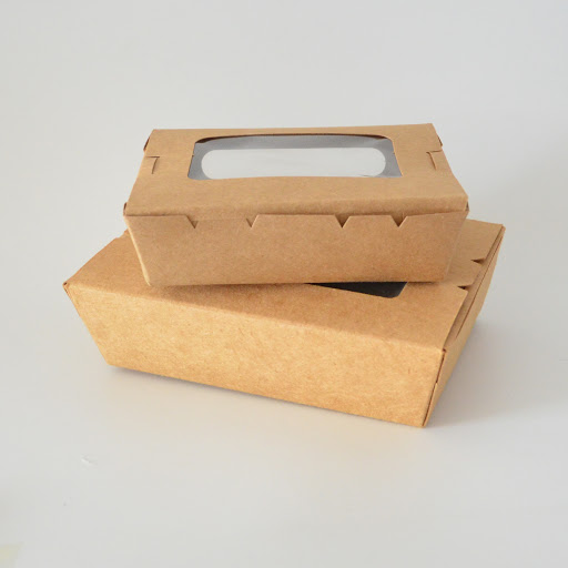 Kailai Packaging Take Out Food Container Wholesale Kraft Paper Salad