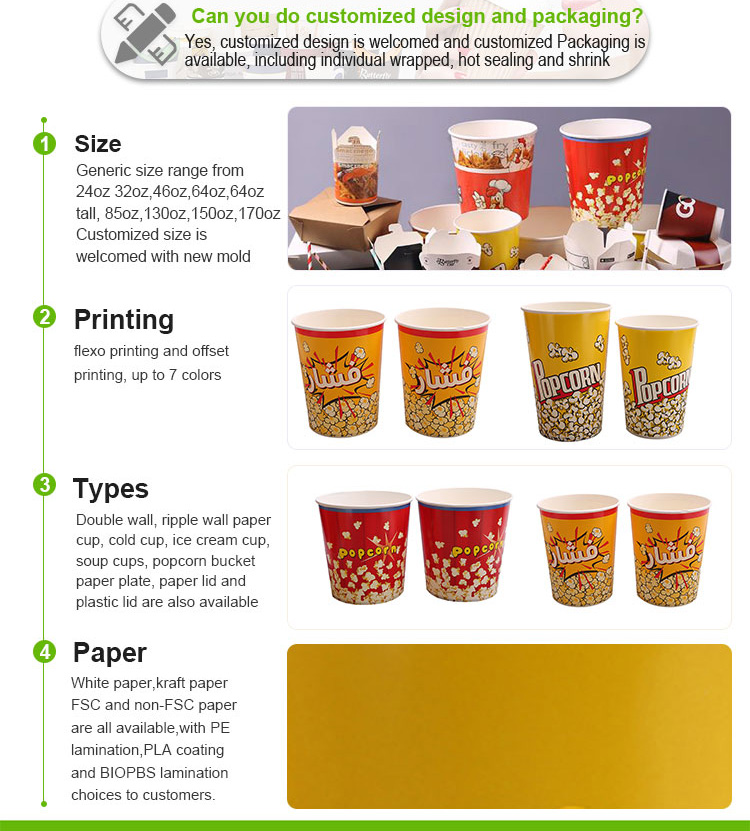 Kailai Packaging High Quality Custom Printed 32oz 46oz 64oz 85oz
