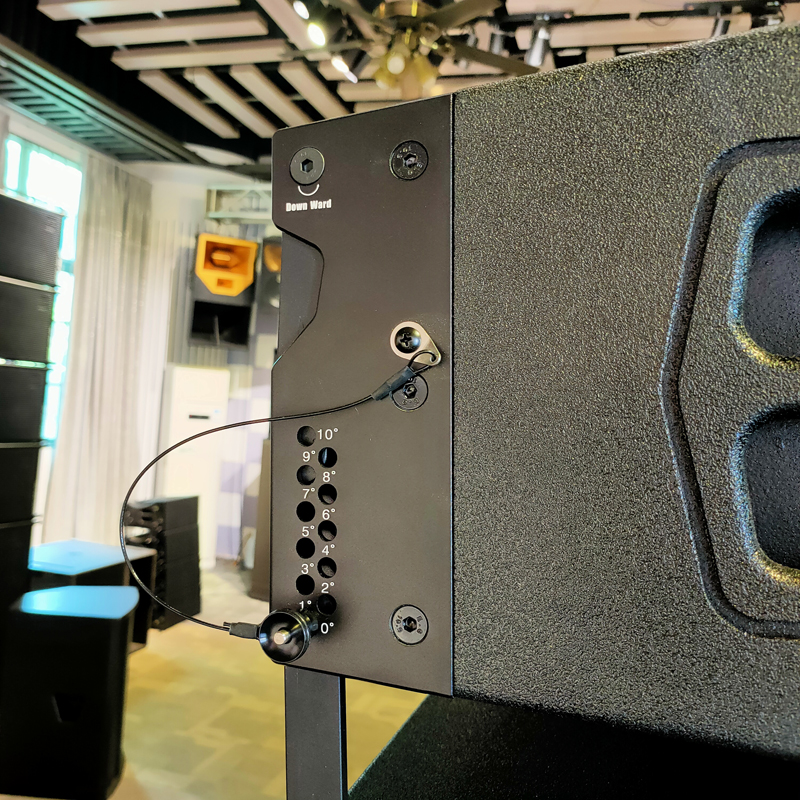 TACT - Active line array speaker system double 10 inch with dsp ...