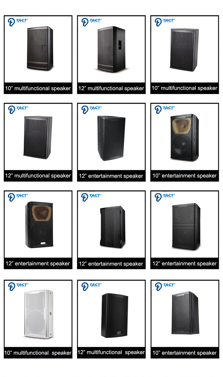 TACT - New design professional pa system sound 15 inch dj sound box ...