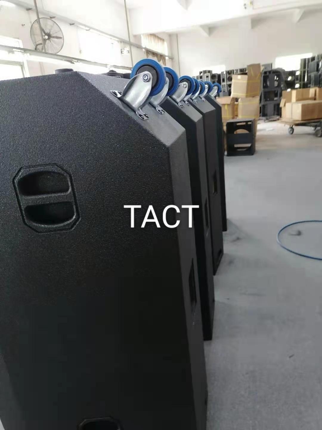 TACT - Professional audio three way speaker double 15 inch professional ...