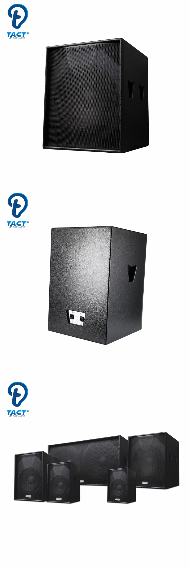 TACT - Professional sounds system equipment dj speakers 18 inch ...