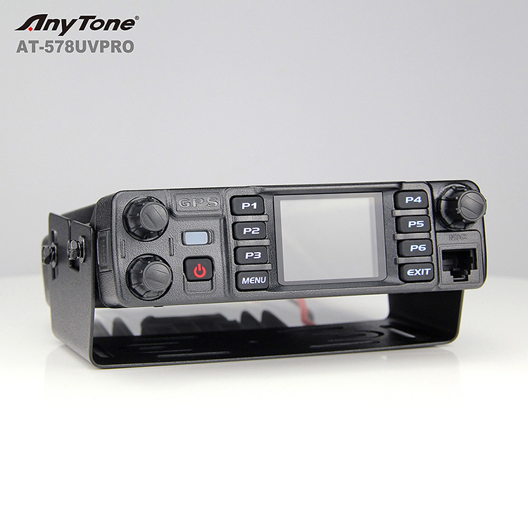 Anytone 578UV PRO: Dual Band DMR Mobile Radio with GPS, VHF UHF ...