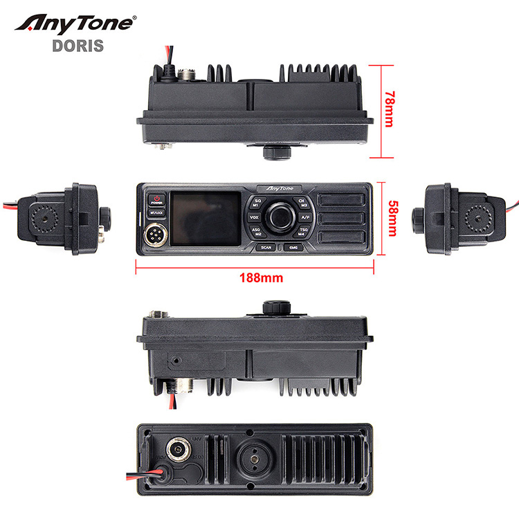 Anytone - ANYTONE DORIS 27Mhz CB Radio with High power 30W Long Range ...