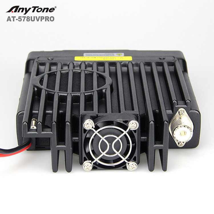 Anytone 578UV PRO: Dual Band DMR Mobile Radio with GPS, VHF UHF ...