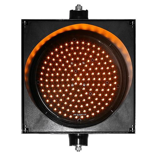 300mm Yellow flashing Light (Wired)