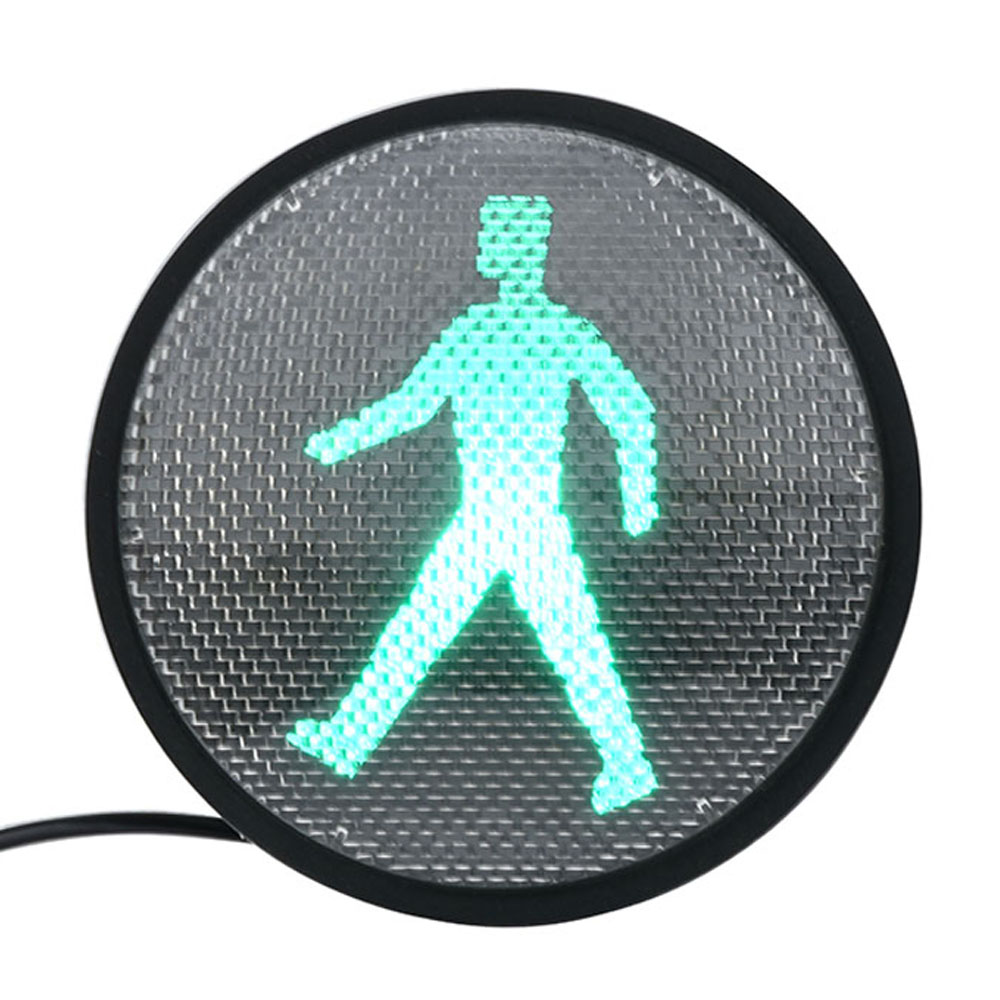 200mm Green Pedestrian High Flux LED Traffic Light Module