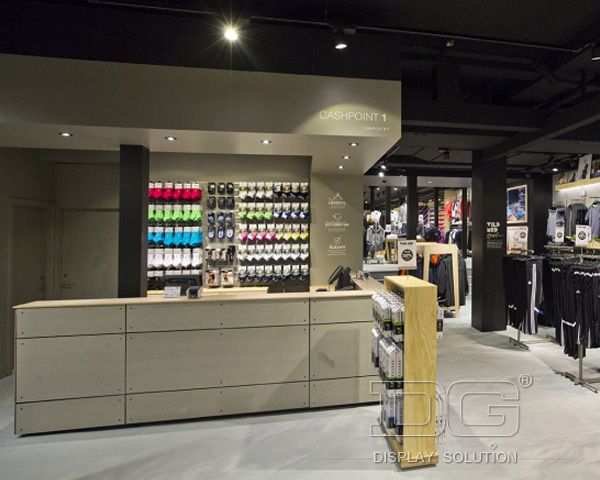 FT65 Last Wooden Shoe Store Display Rack For Nike_
