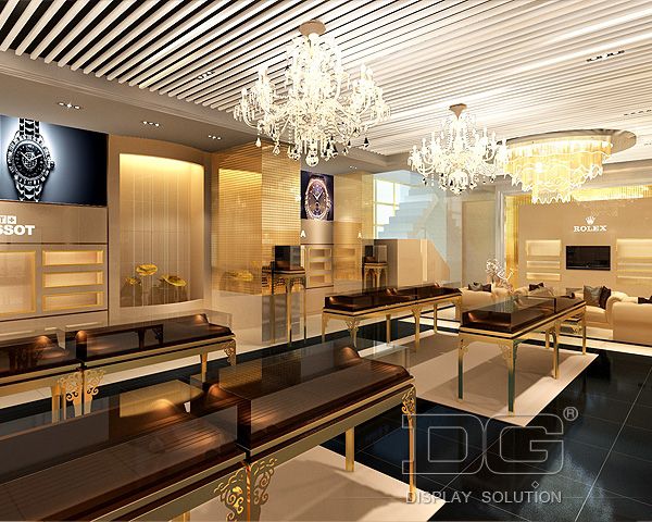 DG Showcase High End Watch Display Showcases Luxury Design Cabinet For ...
