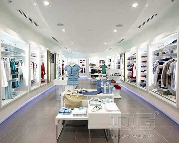 GR40 High End Luxury Clothing Display Cases_