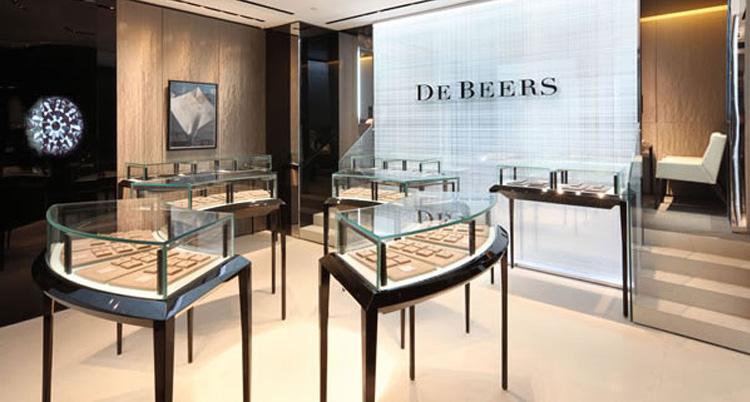 DG Showcase High-end luxury jewelry display cabinet customized showcase ...