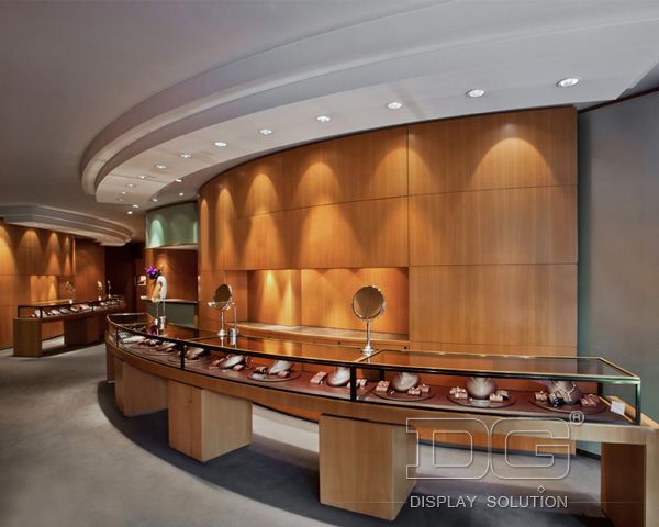 DG Showcase Countertop Jewelry Display Case Jewelry shop interior design