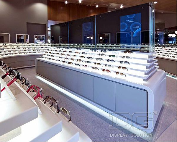 DG Showcase High End Showcase Wooden Eyeglass Luxury Display Cases ...