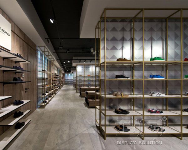 FT69 Hign End Brand Metal Shoe Display Cabinet_