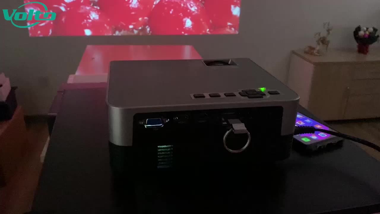 Volto Projector - Full HD 1080P Projector 7200 Lumens Cinema Projector ...