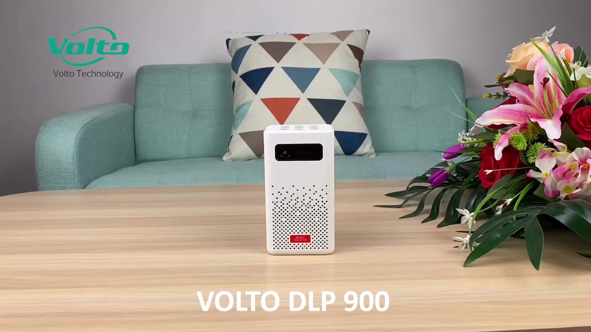 Volto Projector - Portable Projector Mobile Phone Smart Projector Mini ...