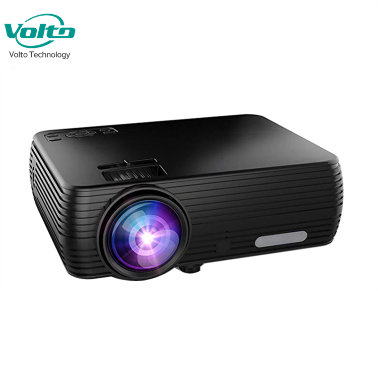Volto Projector - LED Projector 4K Video LCD Mini Projector Home ...