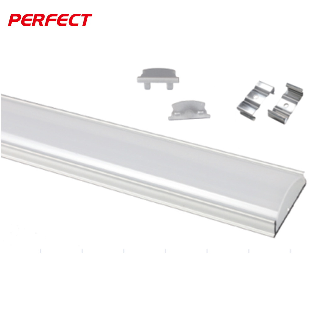 Flexible Bendable Aluminium Led Profile Extrusion,Surface Mounted Led ...