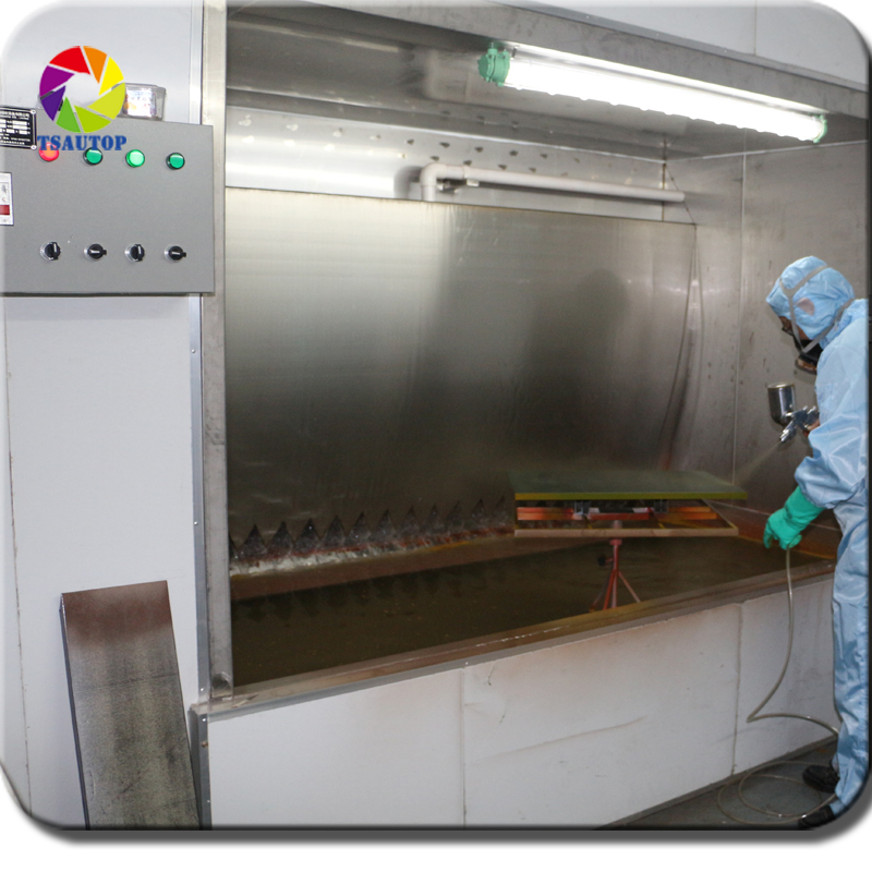 TSAUTOP CE Certification 1.5M Hydro Dipping Machine Spray Paint Booth ...